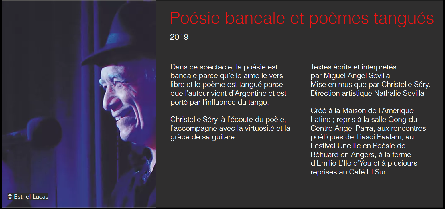 Poèmes slamés - A Force de Rêver - Poinçon Paris